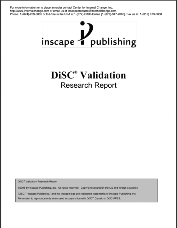 DiSC Classic 2.0 Profile by Wiley