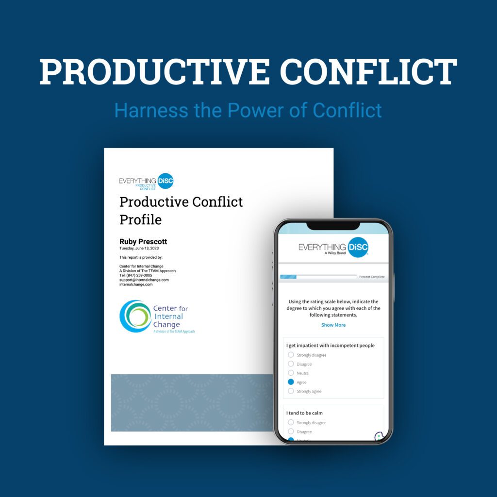 Purchase the Everything DiSC® Productive Conflict Assessment