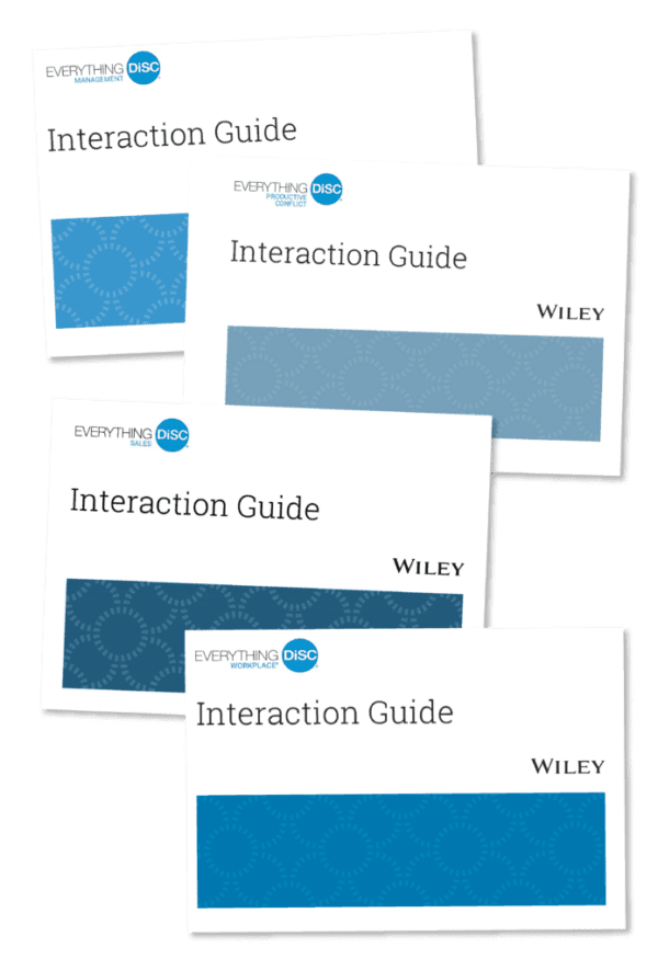 DiSC Interaction Guides and Style Guides - Help keep your training alive