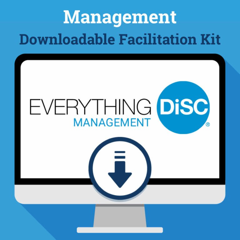Purchase the Everything DiSC® Management Facilitation Kit