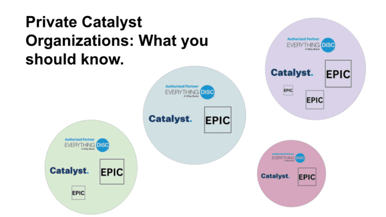 Private Organizations Are Coming to Catalyst: What You Need to Know ...