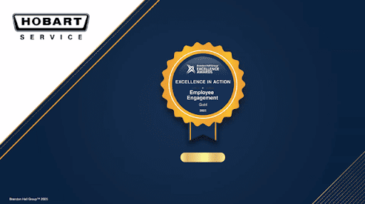 Hobart Services Wins Gold Brandon Hall Award