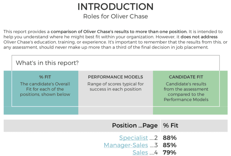 PXT Select - A Hiring Assessment for any Position