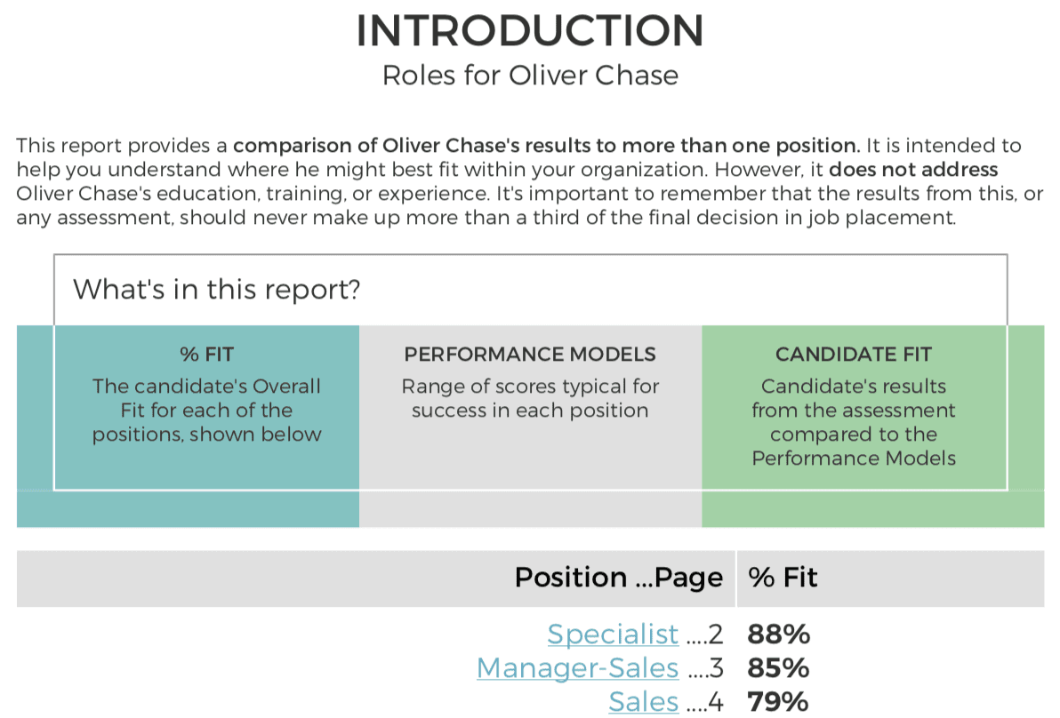 PXT Select - A Hiring Assessment for any Position