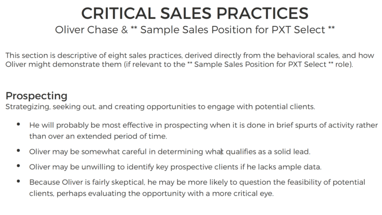 PXT Select - A Hiring Assessment for any Position