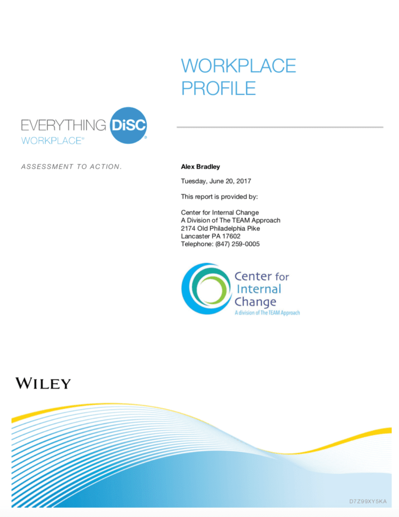 Everything DiSC Workplace Profile by Wiley: Build Better Relationships