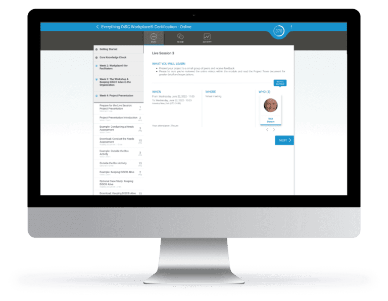 Everything DiSC® Certification: $2,995 includes Facilitation Kit