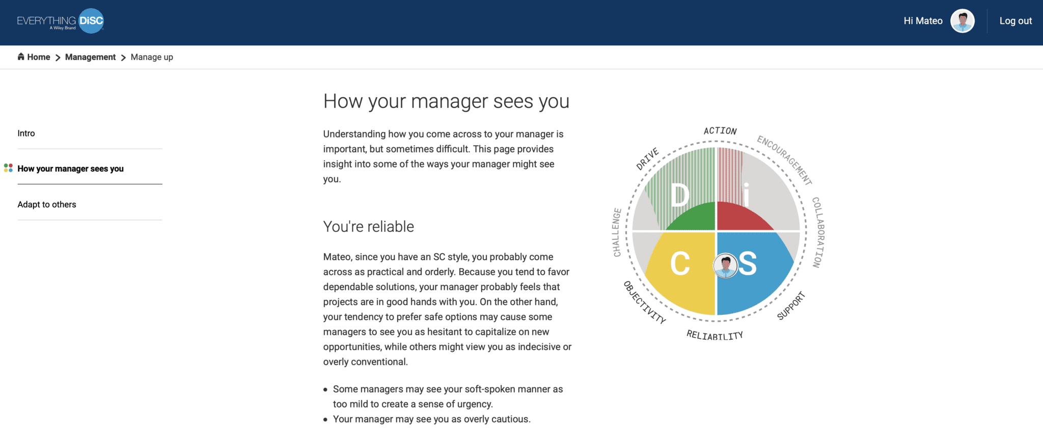Everything DiSC Management on Catalyst